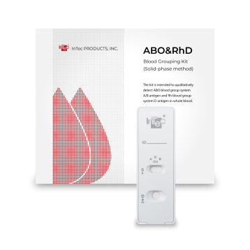 Kit Grupo Sanguíneo ABO & RhD - Arlena Médica